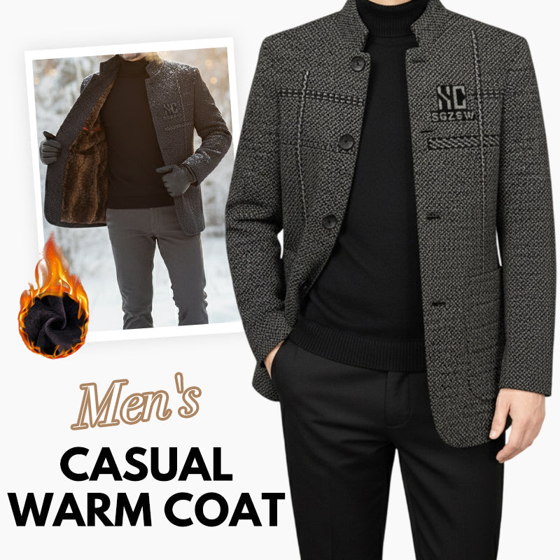 Men's 3D Fit Winter Coat - 🔥Thickened & Windproof, Ideal for Cold Wea ...